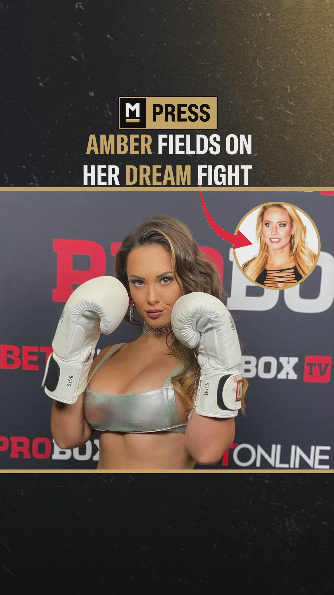 Amber Fields: Dream fight card | Exclusive Press Interview