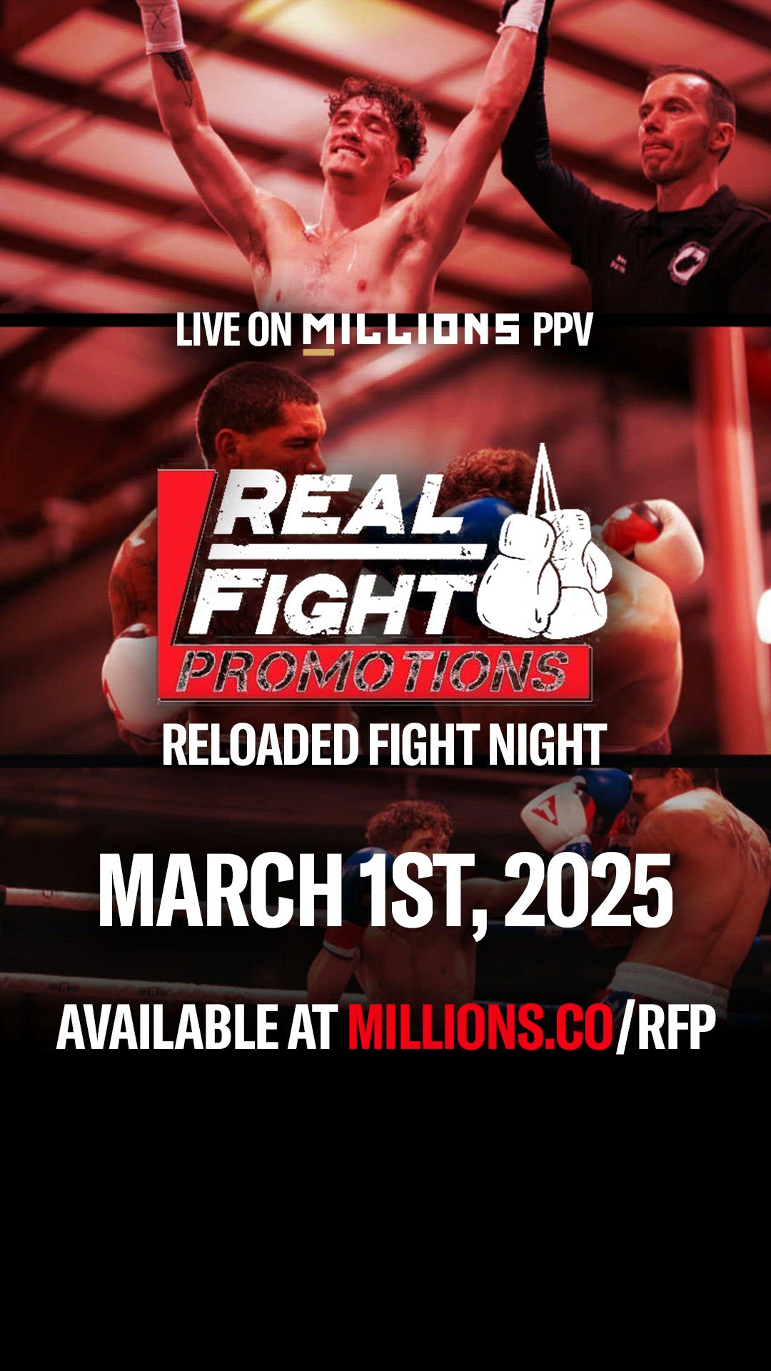 Real Fight Promotions | Live on Millions